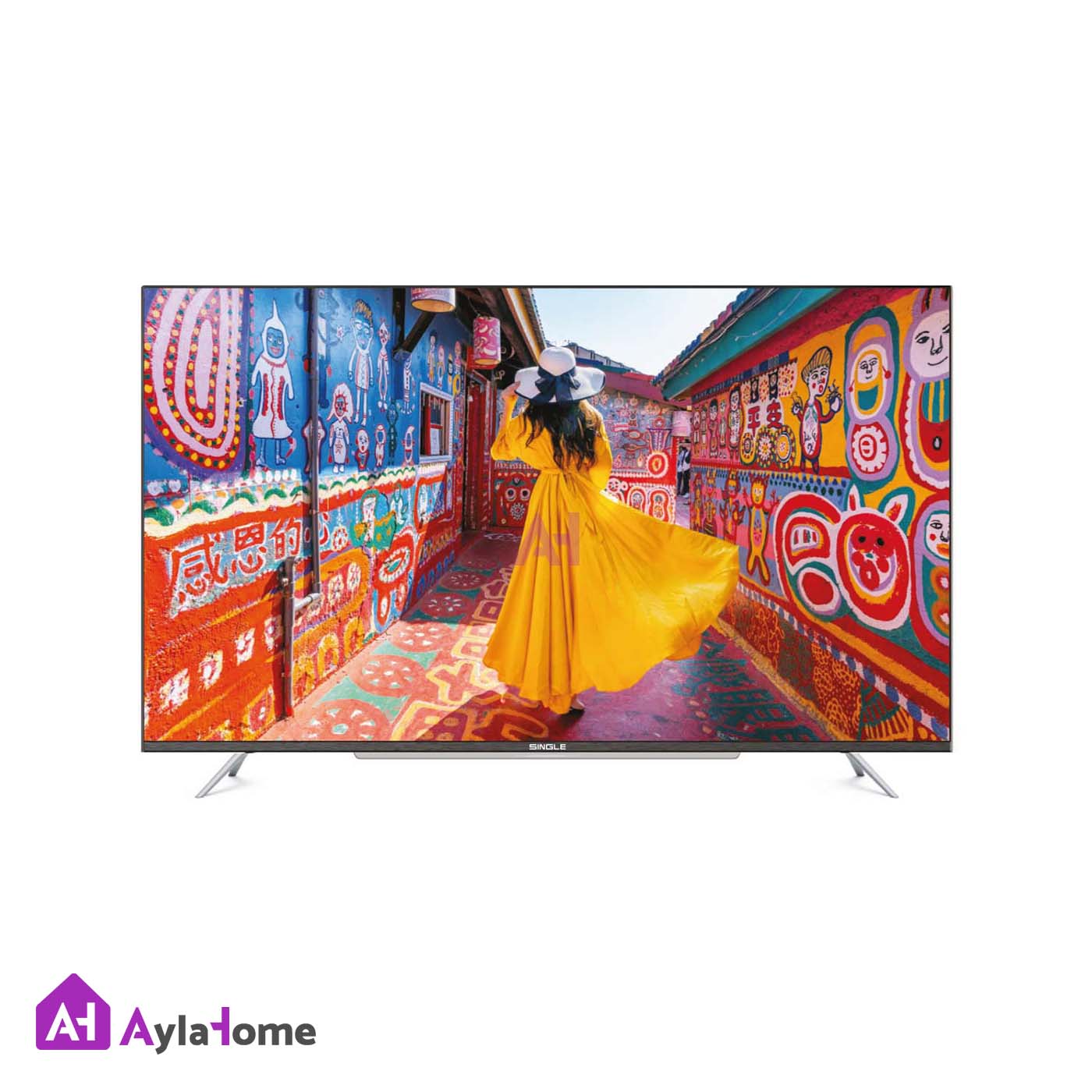 تلویزیون هوشمند 55 اینچ LED سینگل مدل 5523UKS-Gray